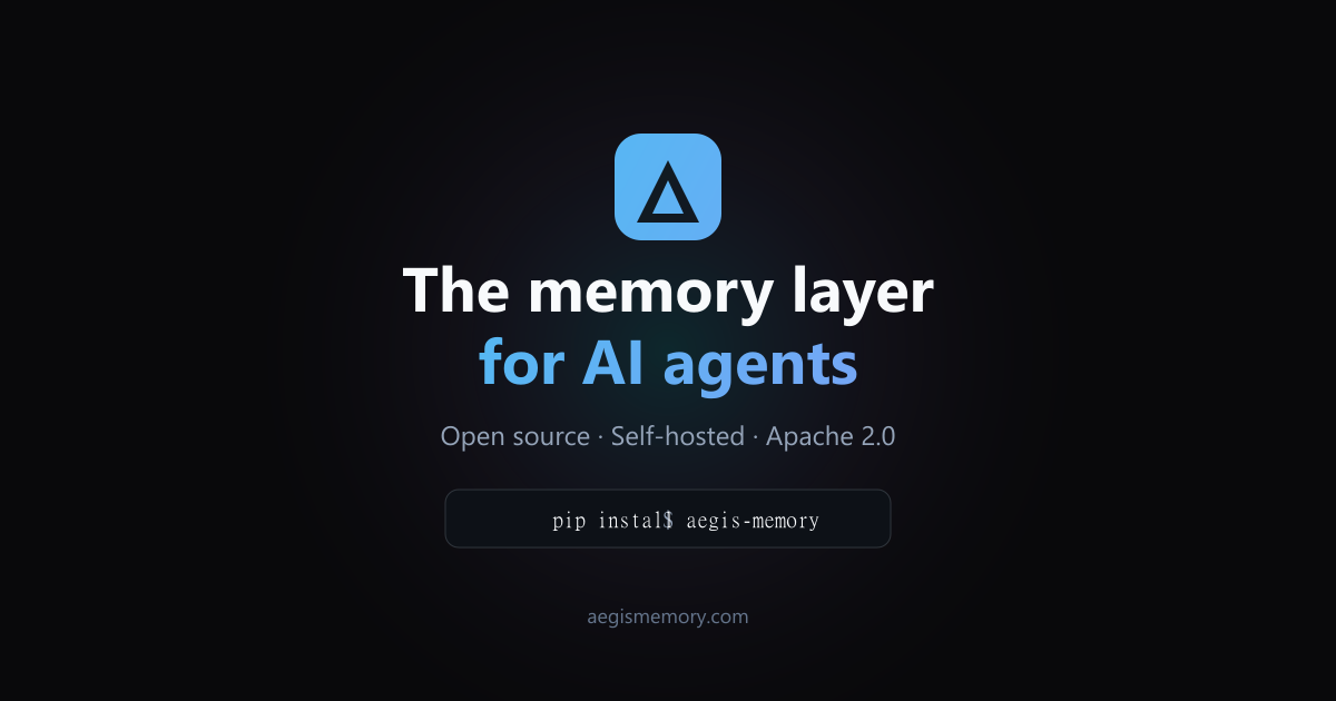 How to Add Persistent Memory to CrewAI Agents | Aegis Memory Blog